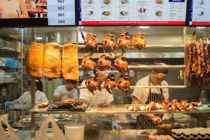 Small Group: Michelin and Local Hawker Food Tour - Walking Along South Bridge Road and Chinatown Street Market