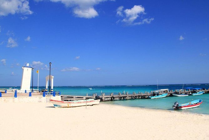 Snorkel in the turquoise Caribbean Sea in Puerto Morelos. Transport included - Transportation, Timing, and Group Size