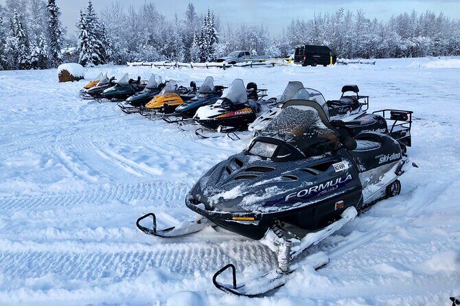 Snowmobile Guided Tour within The Date with Aurora in Alaska - A Detailed Review of the Snowmobile Tour Experience