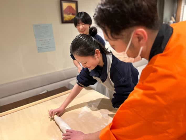 Soba noodle making experience and tempura, Hokkaido sakeplan - The Itinerary in Detail