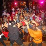 Spectacular Pirate Show, Lobster Dinner & Open Bar in Cancún Bay - The Open Bar and Evening Atmosphere