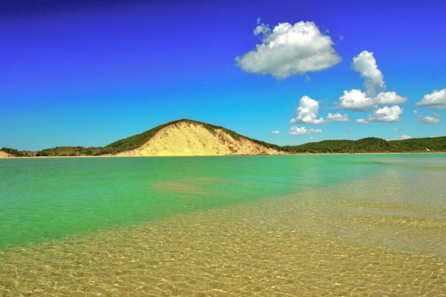 Stand Up Paddle at Double Island Point + 4x4 Beach Drive - The Scenic 4x4 Beach Drive