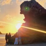 Sunrise with the kangaroos and wallabies - Stop 4: Return Scenery and Reflection