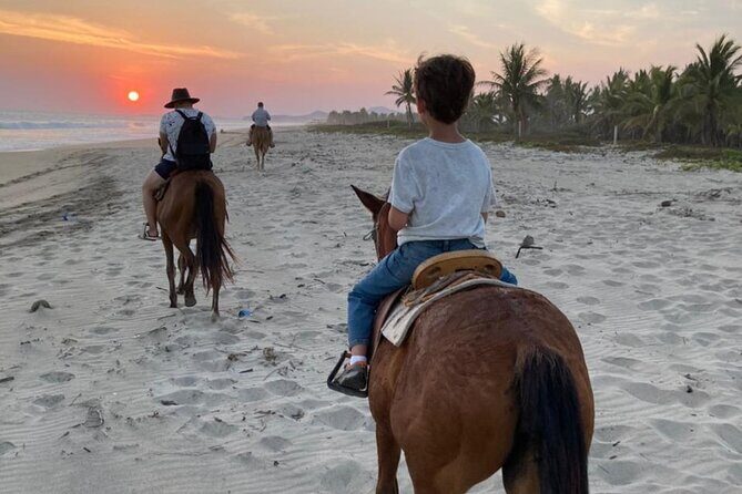 Sunset by horse (river and beach) - The Guides and Overall Value