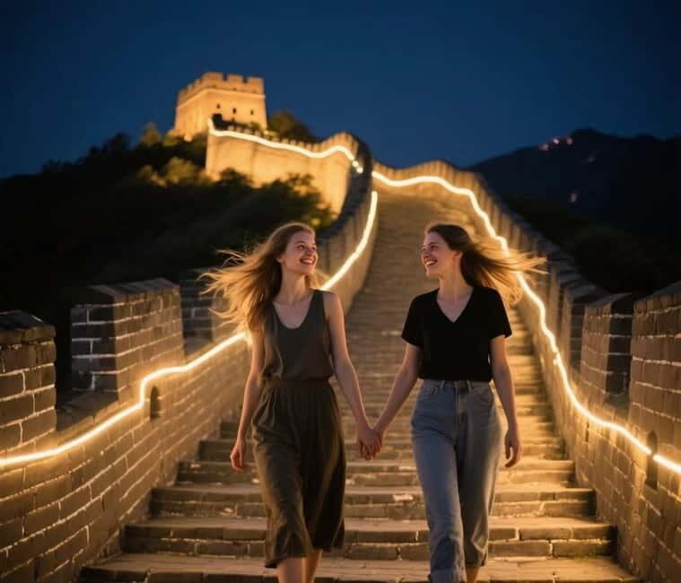 Sunset Glow at Mutianyu Great Wall Night Bus Tour+Ticket - The Experience in Detail: What to Expect