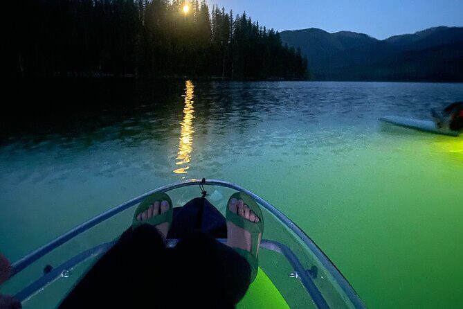 Sunset LED Clear Kayak Rentals for Glacier Park - Why the Gear and Service Matter