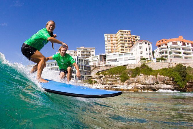 Surfing Lessons on Sydney's Bondi Beach - Small Group Dynamics and Personalized Instruction