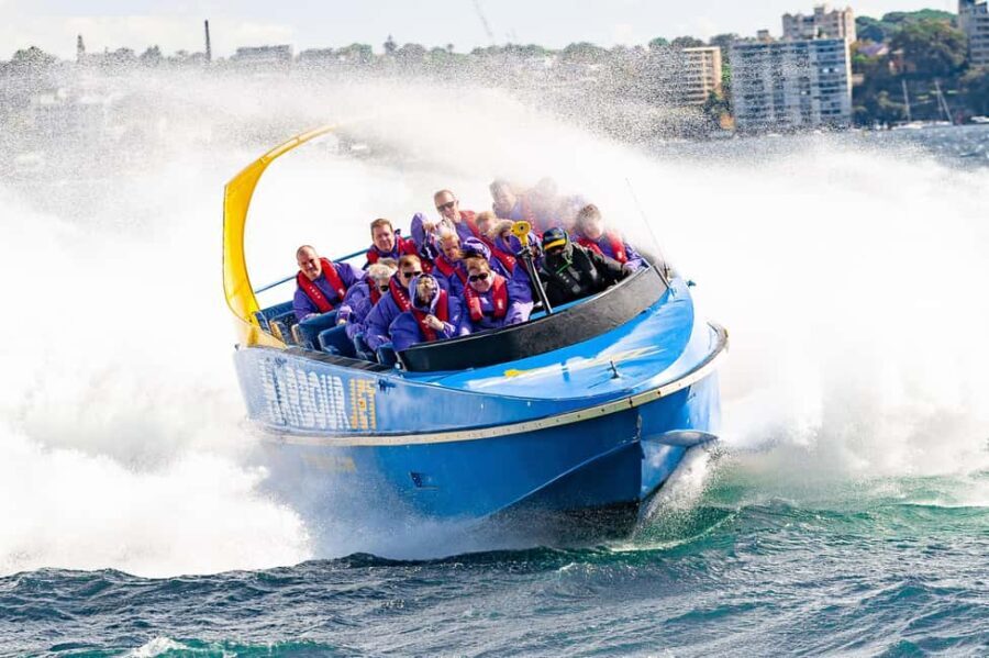 Sydney: 30-Minute Jet Boat Ride from Darling Harbour - What to Expect During the Ride