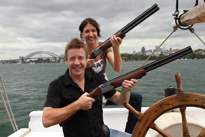 Sydney Harbour Tall Ship Laser Clay Shooting with Mast Climb - Authentic Traveler Insights