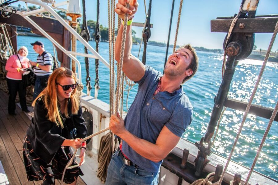 Sydney Harbour: Tall Ship Lunch Cruise - The Hour-and-a-Half of Sailing: Breathtaking Views and Engaging Tales