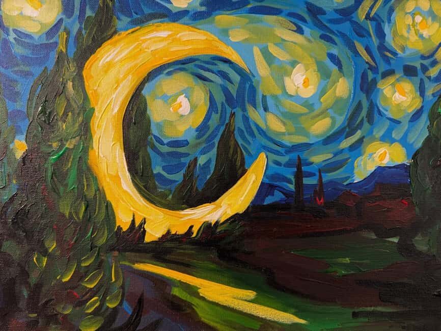Sydney: Paint and Sip Classes - Acrylic, Canvas & Wine - The Sum Up