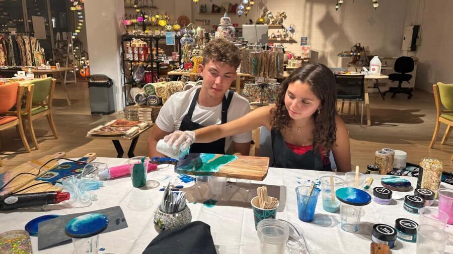Sydney: Resin Art Classes - Cheeseboards & Coasters - The Experience and Its Highlights