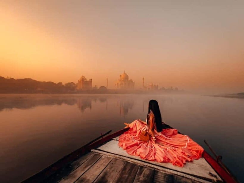 Taj Mahal Back View Yamuna Boat Ride Tour - What to Expect From the Tour