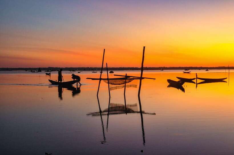 Tam Giang Lagoon Private Tour from Hue: Sunset & Fishing - Starting the Day: Hotel Pickup and Travel to Tam Giang