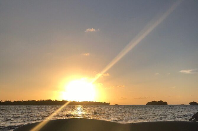 Toa boat Bora Bora Private Sunset On Entertainer Bar Boat - The Views and Experience