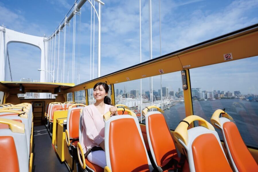 Tokyo: 60min Panoramic Open Top Bus Tour with Audio Guide - The Itinerary: What You Can Expect