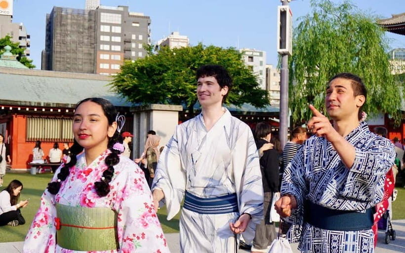 Tokyo: Asakusa Kimono Rental Experience - What to Expect at the Shop