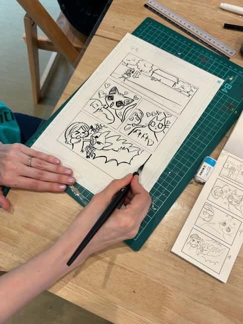 Tokyo: Manga Storytelling and Inking Workshop - An In-Depth Look at the Workshop