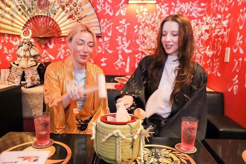Tokyo: Shogun-Themed Samurai Cosplay, Sake Ceremony Karaoke - A Night in a Shogun-Inspired World