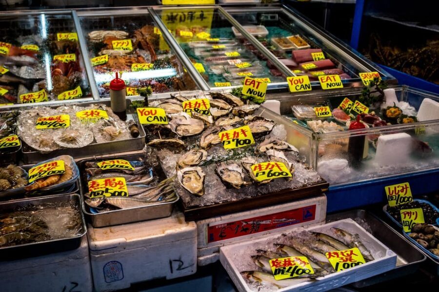 Tokyo: Tsukiji Fish Market Street Food Tour with Tasting - Visiting Tsukiji Fish Market (30 Minutes)