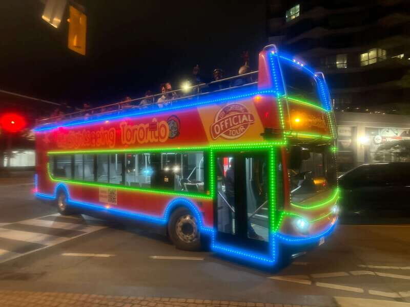 Toronto: Night Sightseeing Tour on a Double-Decker Bus - What Makes This Night Tour Stand Out