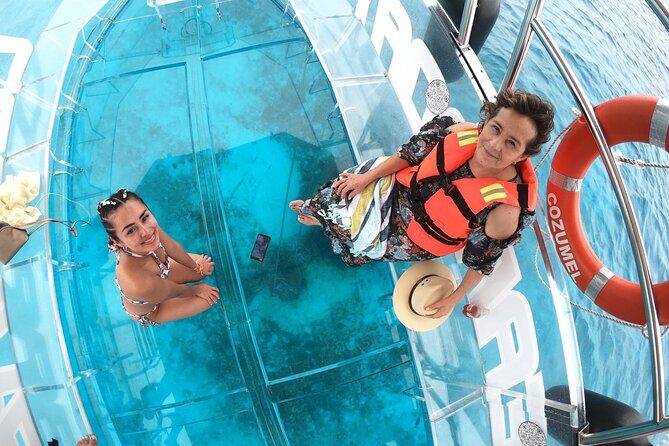 Transparent Boat Ride Around Cozumel Island + Snorkel - Practical Details