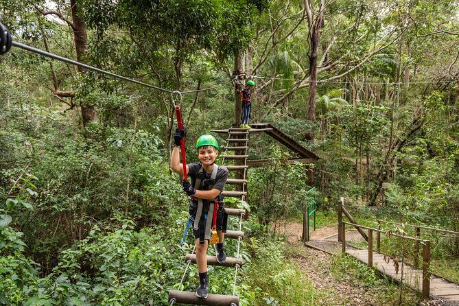 Treetop Challenge Adrenaline Pass - Physical Fitness and Age Restrictions