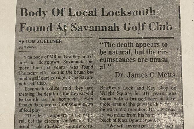 True Crime of Savannah Tour - Why You Should Consider This Tour