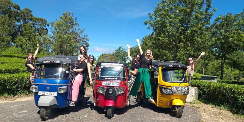 Tuk-Tuk Safari Liptons seat,Tea Fields Hike,TeaFactory Tour - A Deep Dive into the Day Trip