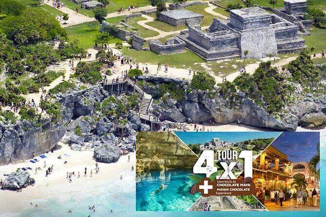 Tulum and Coba 4x1 with Cenote, Playa del Carmen, Mayan Village All Inclusive Tour - The Experience: What Travelers Say