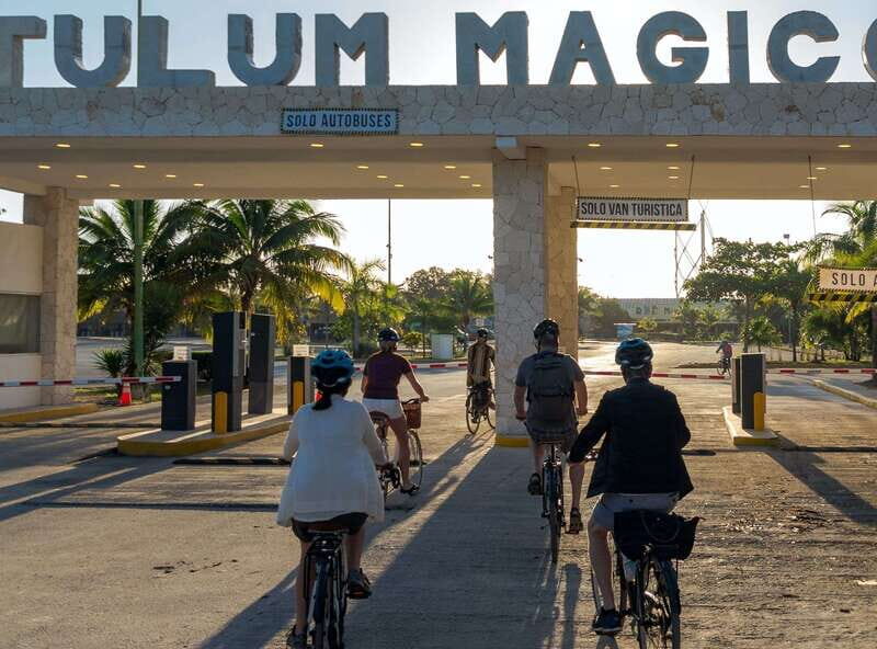 Tulum: Guided Bike Tour of Tulum Ruins, Tacos & Cenote - The Tulum Archaeological Site