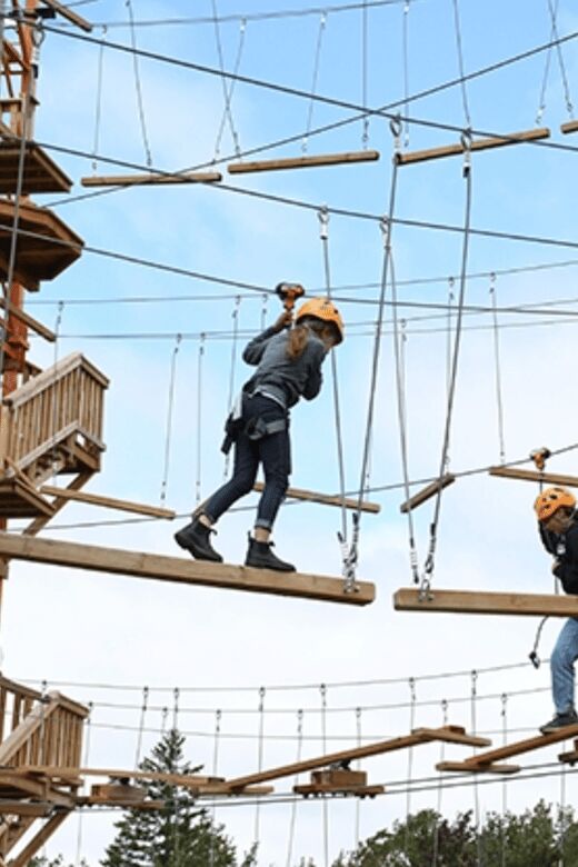 Tyroparc: La Cité des Bois Obstacle Course in Laurentians - An Introduction to La Cité des Bois Obstacle Course