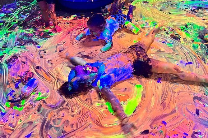 Ultimate UV Paint Party in Maleny for Ages 18 months and above - The Itinerary in Detail