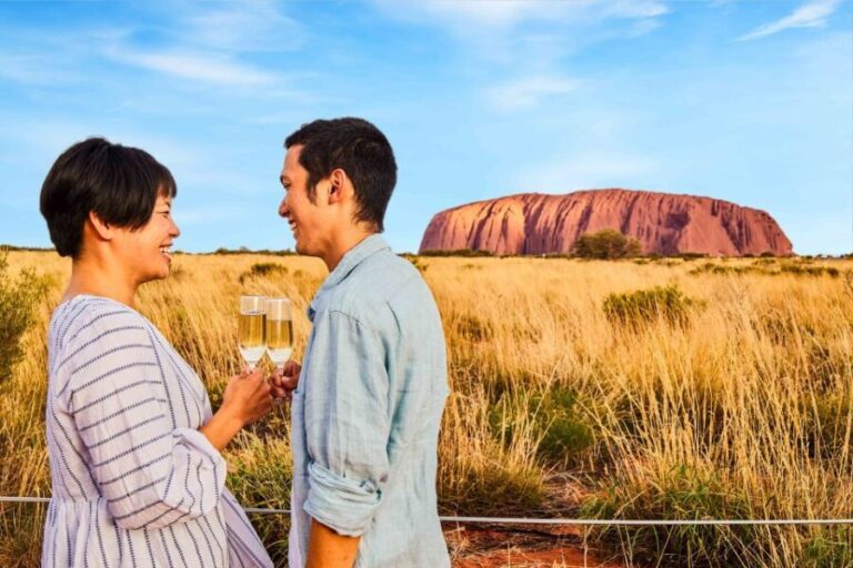 Uluru 1.5-Hour Sunset Tour with Sparkling Wine & Cheeseboard - The Itinerary in Detail