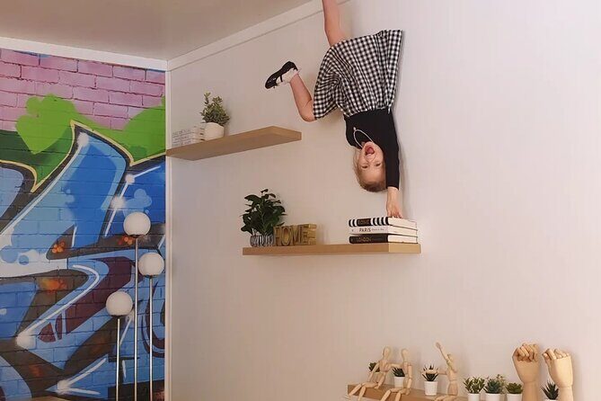 Upside Down House Photo Experience in Australia - The Experience: A Playful Photo Session