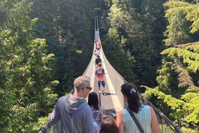 Vancouver Capilano Canyon light&peak of Christmas in Grouse - Is It Worth the Price?