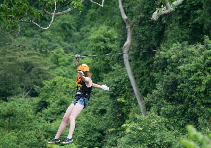 Vang Vieng: Half-Day Zip Lining with Cave Exploration Option - The Logistics & Value