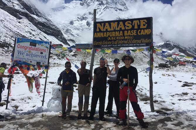 Very Short Annapurna Base Camp Trek from Kathmandu Nepal - Key Points