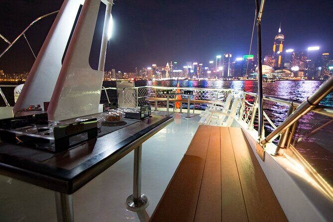 Victoria Harbour Yacht Night Cruise - DREAMER - The Itinerary in Detail