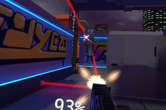 Virtual Reality Player vs Player Shooting Game - Value for Money