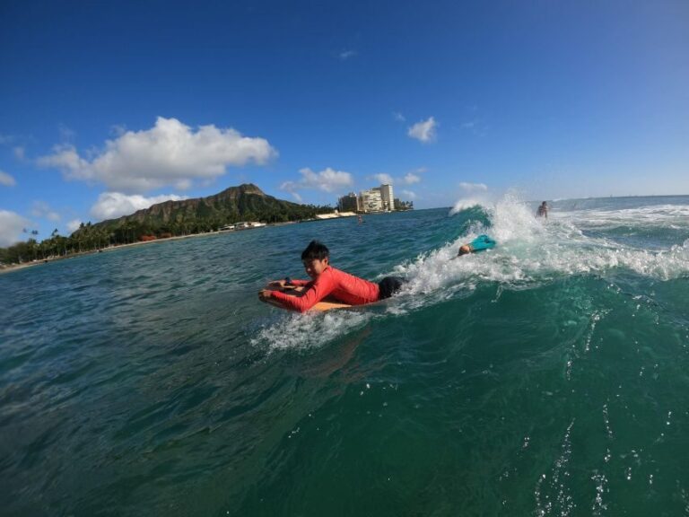 Waikiki: Family, Group & Private Bodyboard Lessons - An Authentic Waikiki Bodyboarding Experience
