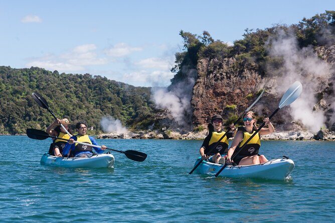 Waimangu Valley Walk and Steaming Cliffs Kayak Tour - The Kayaking Experience: A Closer Look at the Geothermal Wonders
