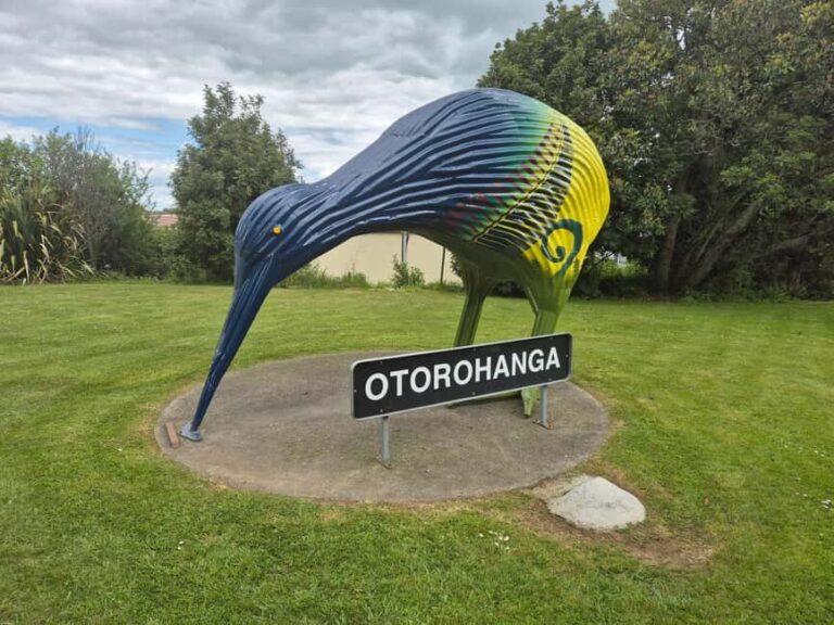 Waitomo: Caves to Kiwis eBike ride - Visiting the Otorohanga Kiwi House