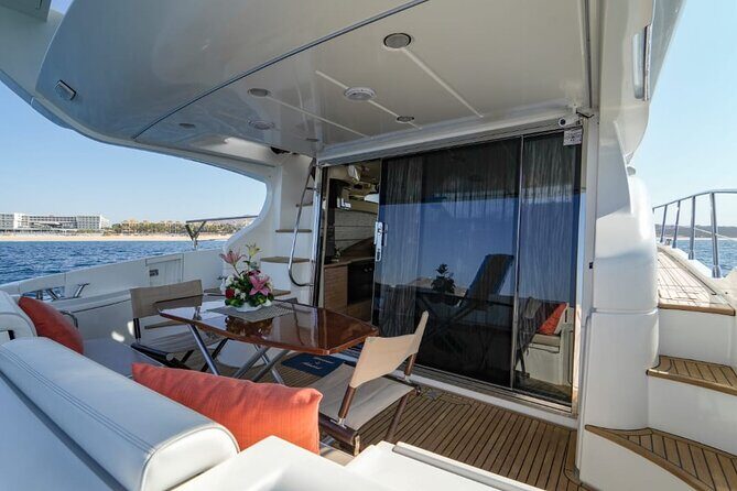 Yacht Azimut for rent in Cabo San Lucas - The Itinerary: What to Expect