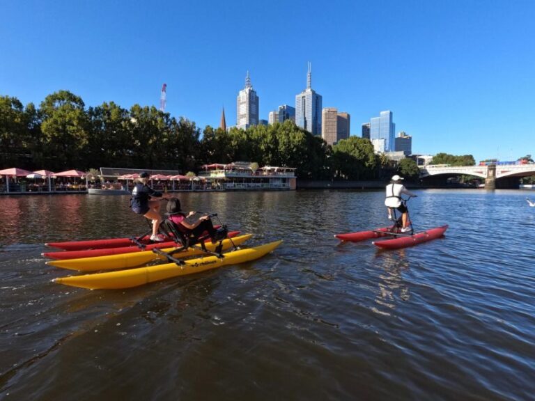 Yarra River, Melbourne Waterbike Tour