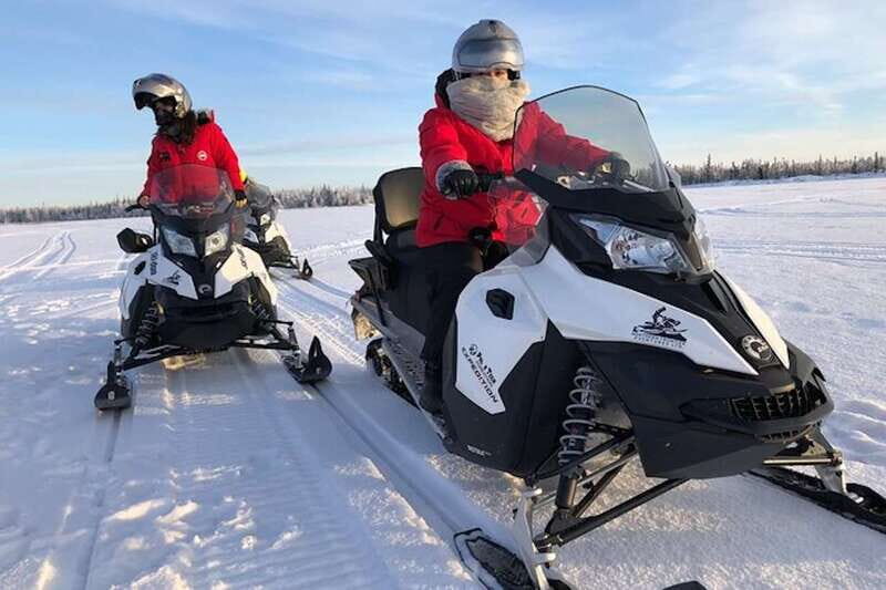 Yellowknife: Backcountry Snowmobile Tour with Winter Gear - The Scenic Highlights