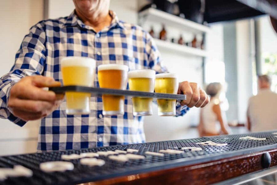 Yeppoon: Crimson Finch Self-Guided Brewery Tour & Tasting - The Tasting Paddle