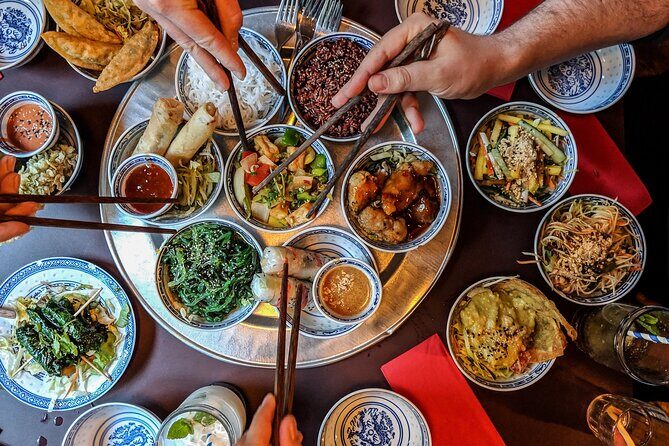 Yummy Street Food Feast with Guide NESH & Sun Leisure World - The Food Stops and Tasting Highlights