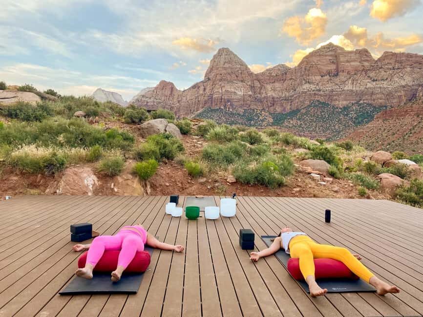 Zion National Park: Cosmic Flow Yoga and Sound Healing - The Sum Up