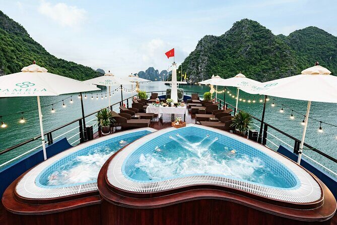 1 Day Pamela 5 Star Luxury Cruise From Halong Bay, Jacuzzi Pool - What’s Included and What’s Not